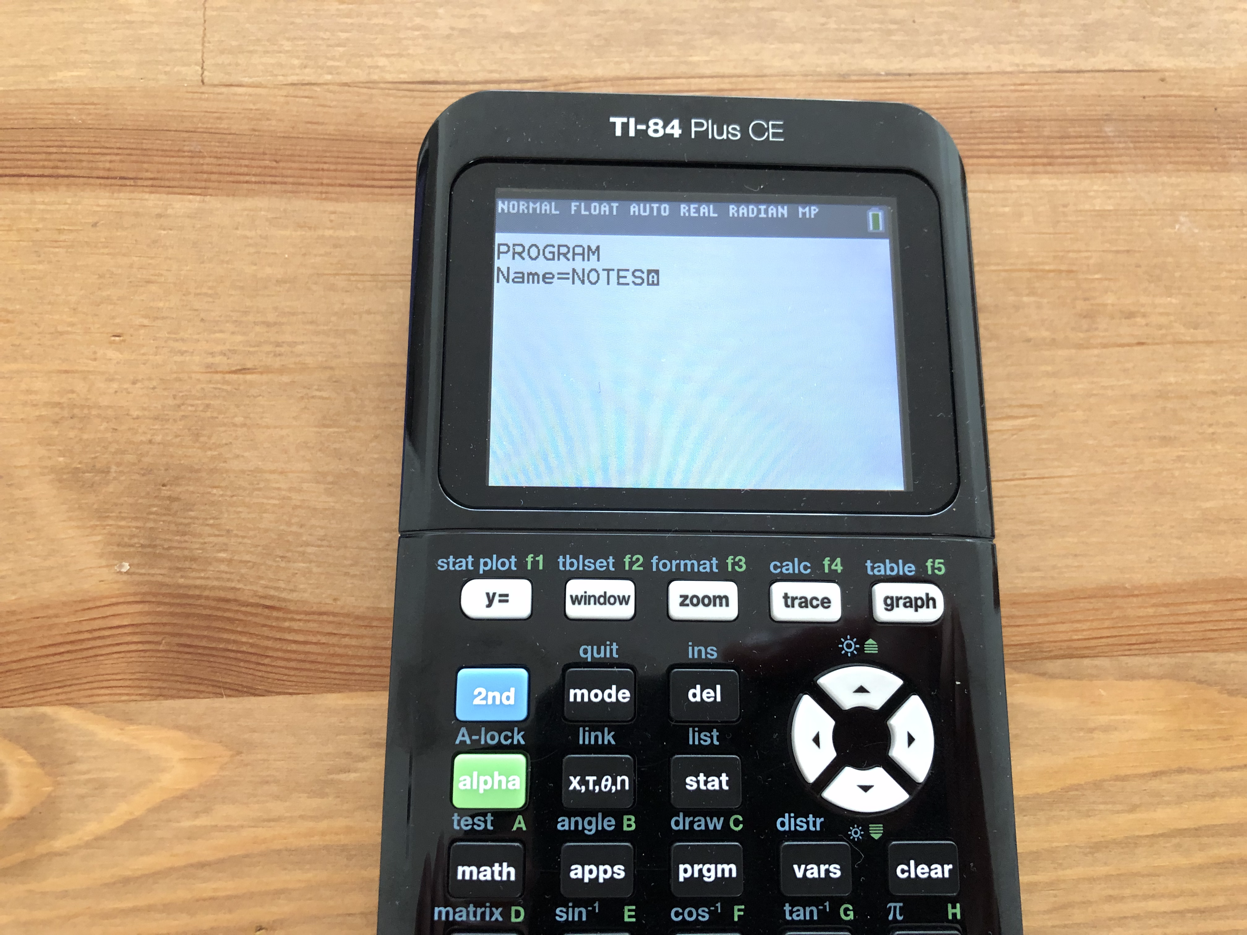 How to Save Notes on Your Graphing Calculator TI-84 Plus CE ...