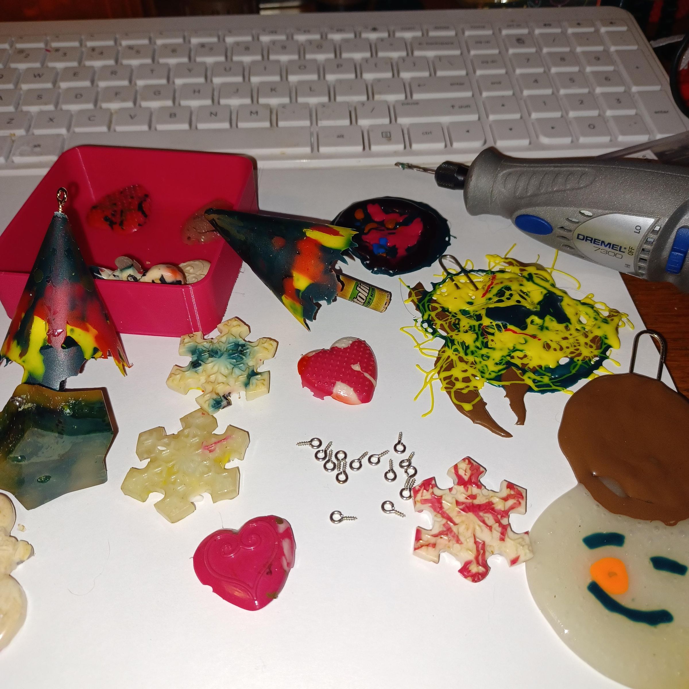 Ornaments From 3D Filament Scraps : 4 Steps - Instructables