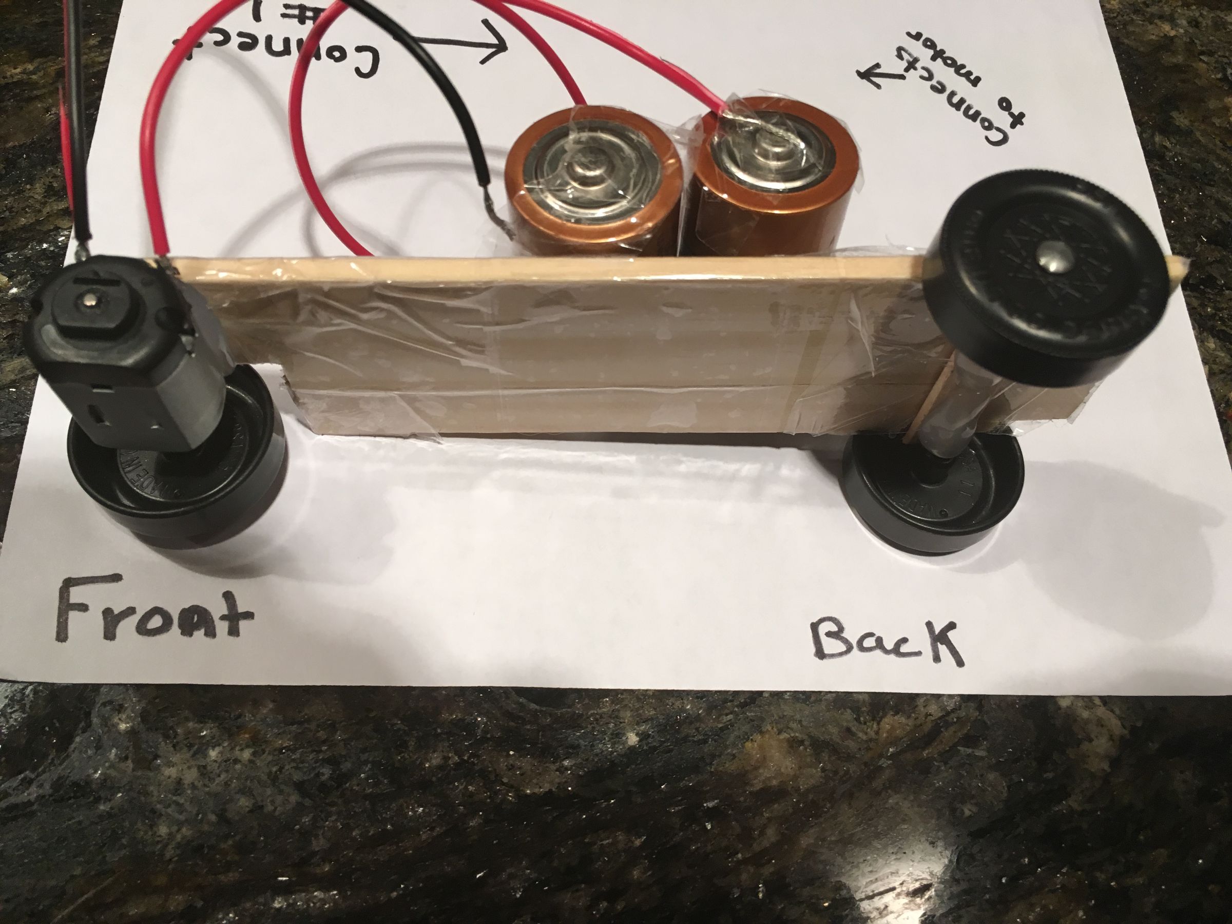 Simple Curcuit Car : 5 Steps - Instructables
