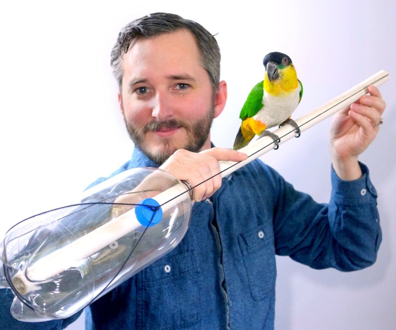 Recycled Bottle Guitar (3 Parts, NO Tools) : 5 Steps (with Pictures ...