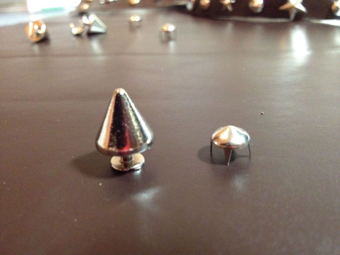 Leather Spiked Cuff From Scratch : 16 Steps - Instructables