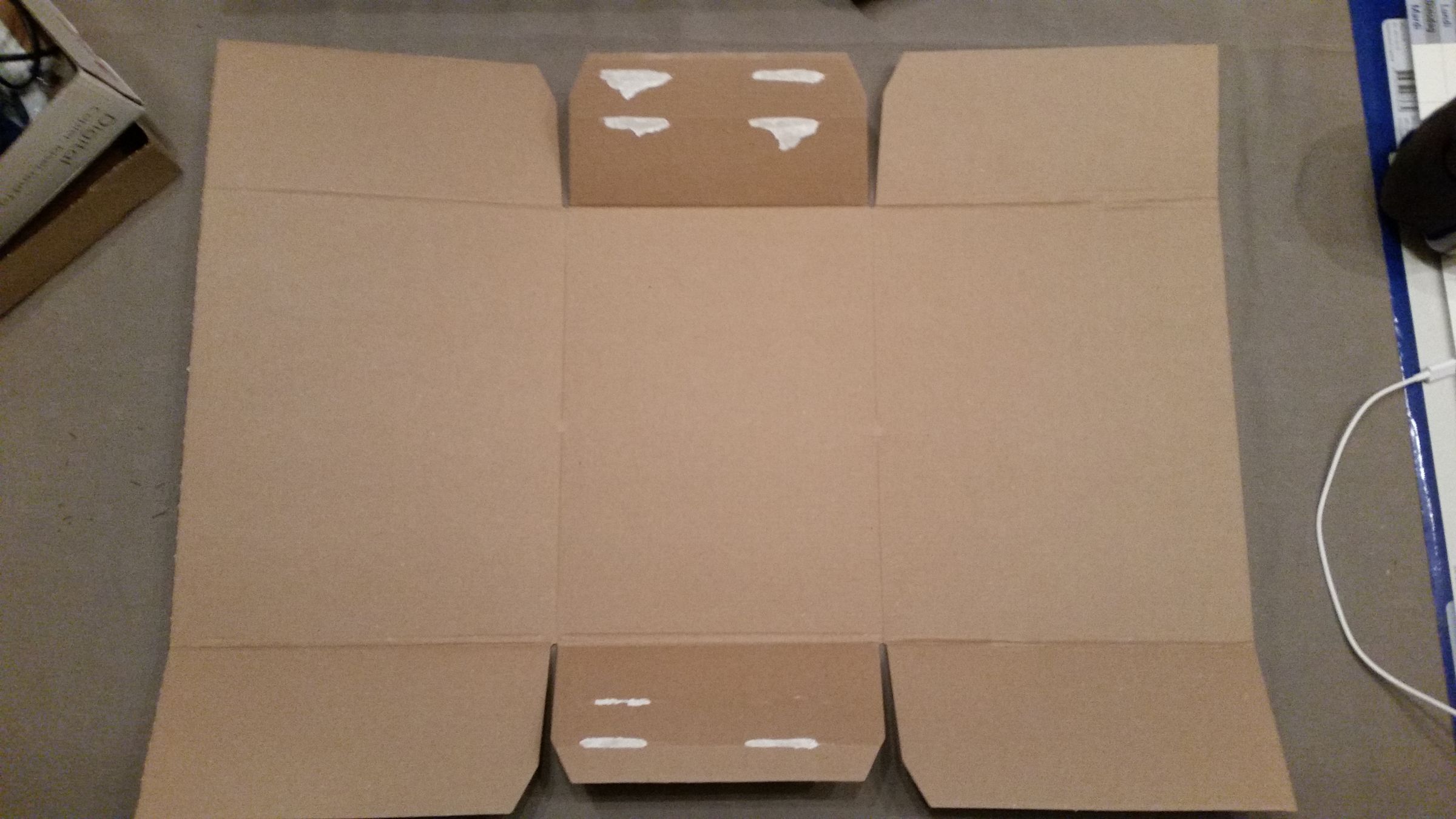 Cardboard Box Lamp : 8 Steps - Instructables