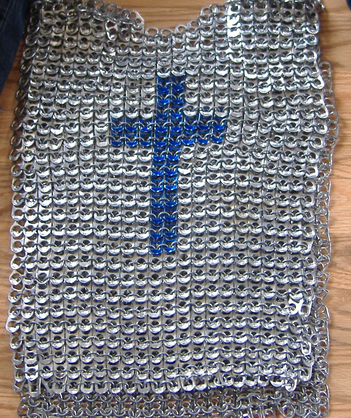 Soda Tab Chain Maille Inlay : 5 Steps - Instructables