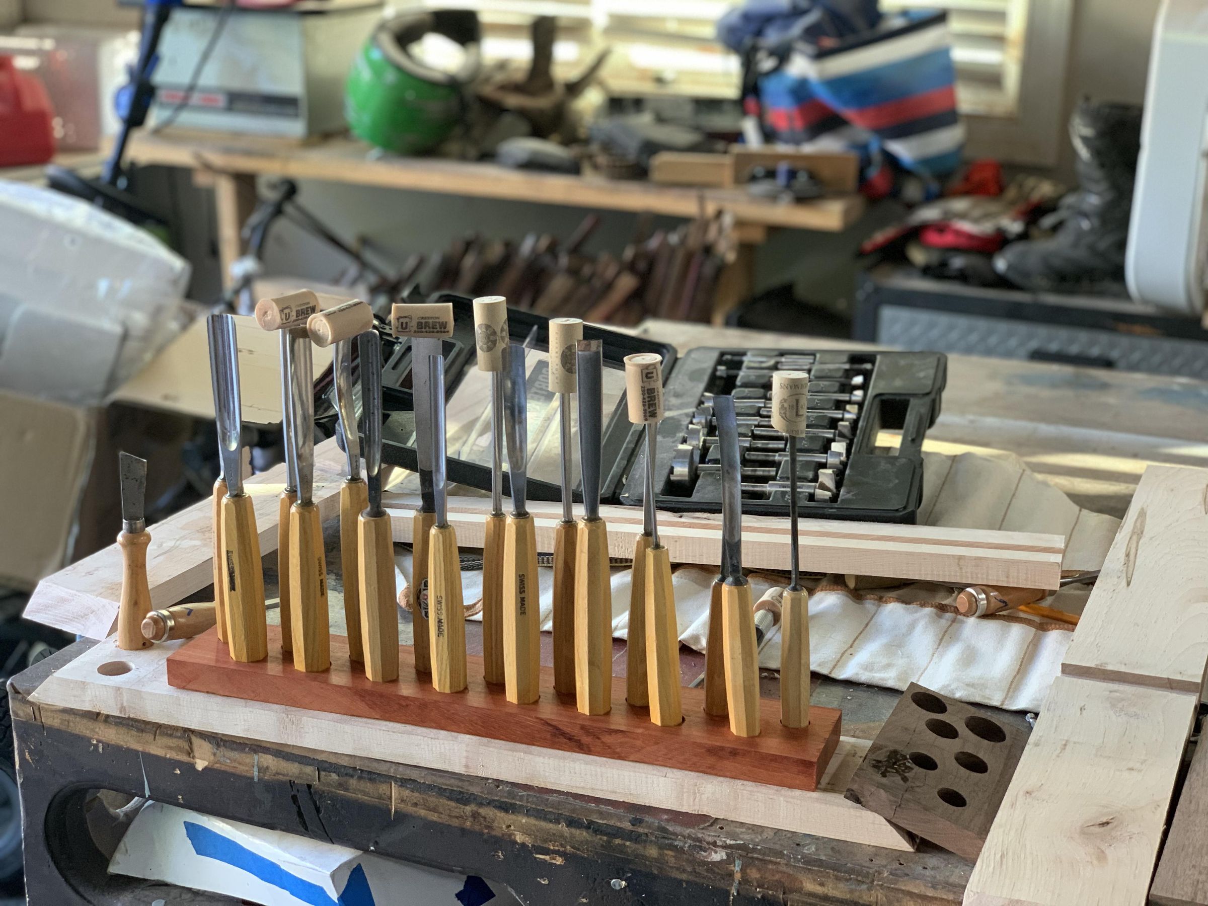 Memorial Flag Shadow Box With Chisel Storage : 7 Steps (with Pictures ...