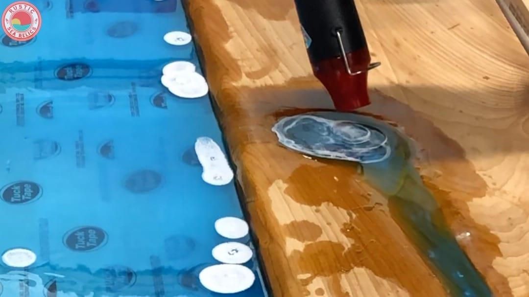 How to Make Epoxy Resin Ocean Art With Waves : 14 Steps (with Pictures ...