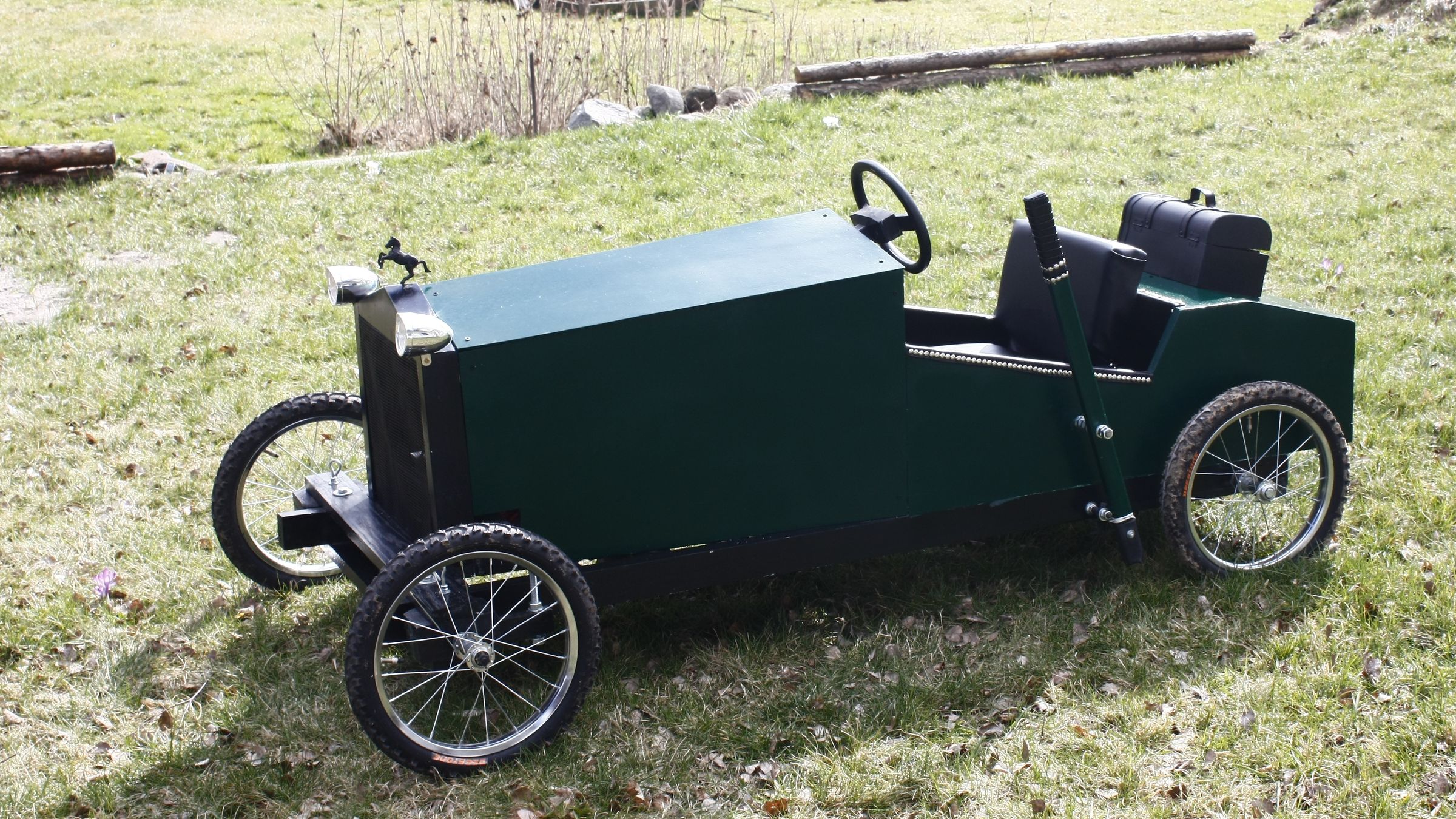 Electric Go Kart in Retro Style (for Kids) : 7 Steps (with Pictures ...