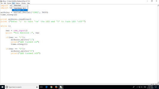 COMMUNICATION BETWEEN ARDUINO & PYTHON ! : 5 Steps - Instructables COMMUNICATION BETWEEN ARDUINO & PYTHON ! : 5 Steps - Instructables