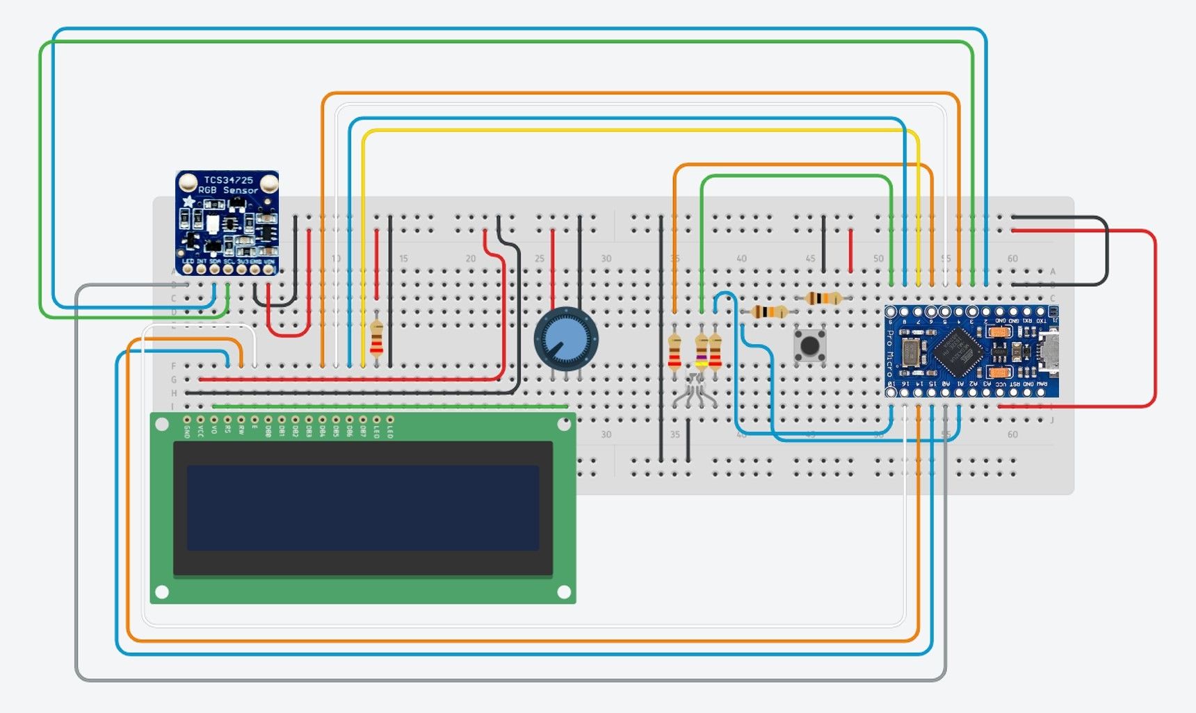 Arduino RGB Color Picker – Pick Colors From Real Life Objects : 7 Steps ...