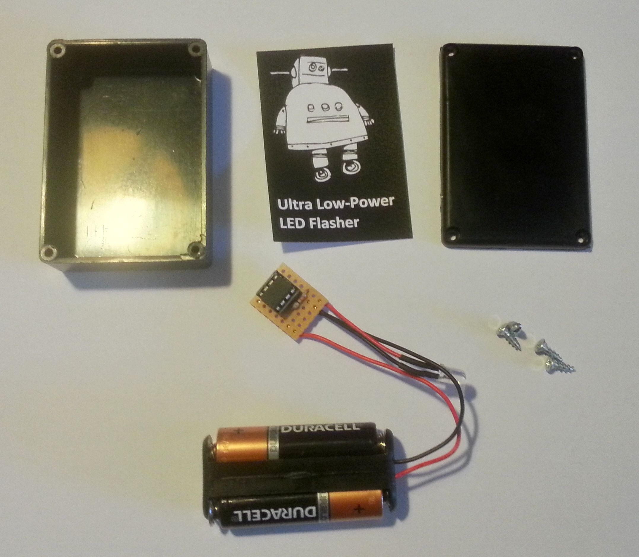 2-Year Ultra Low-Power LED Flasher : 11 Steps - Instructables