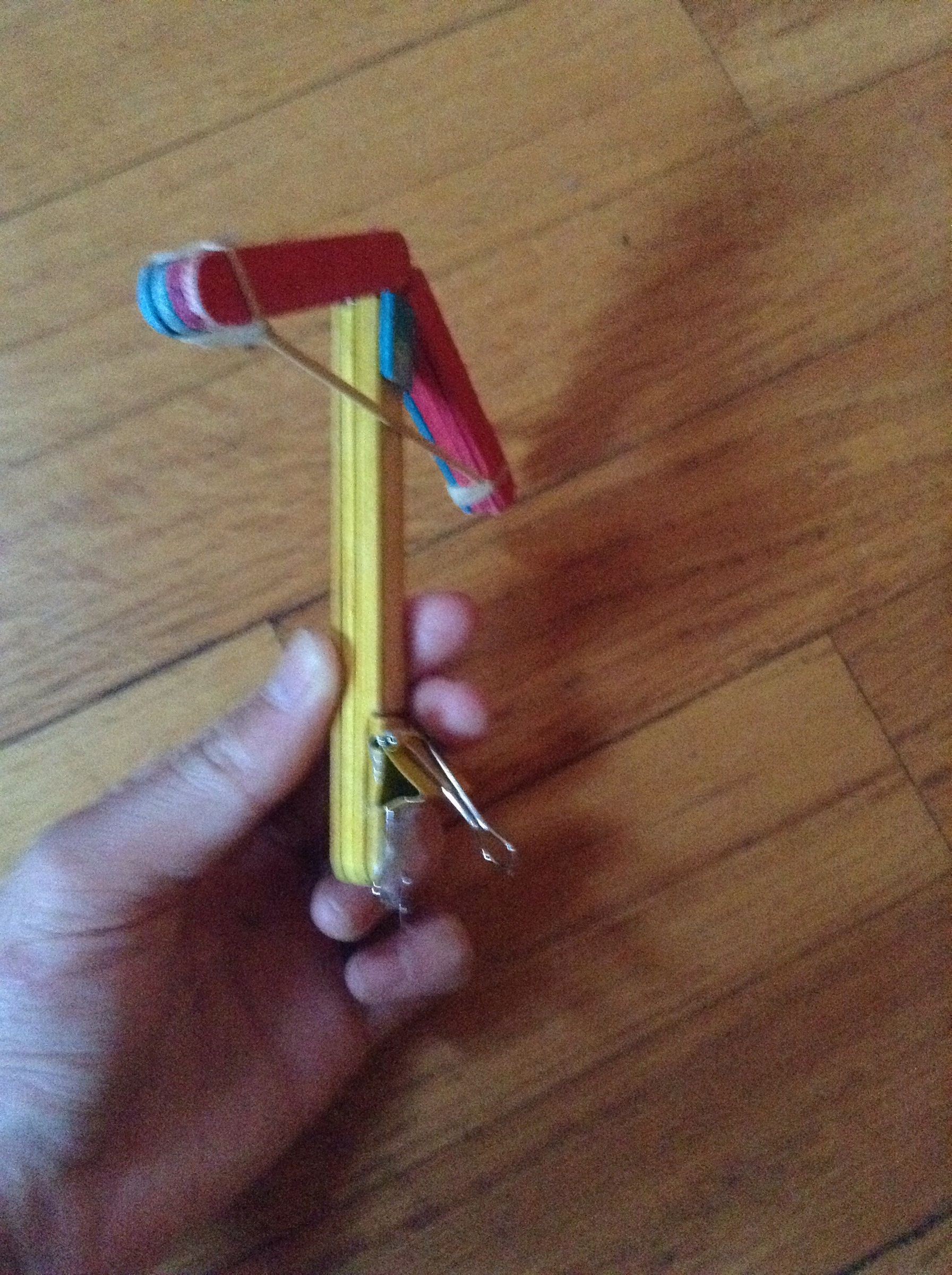 Popsicle Stick Crossbow : 6 Steps - Instructables