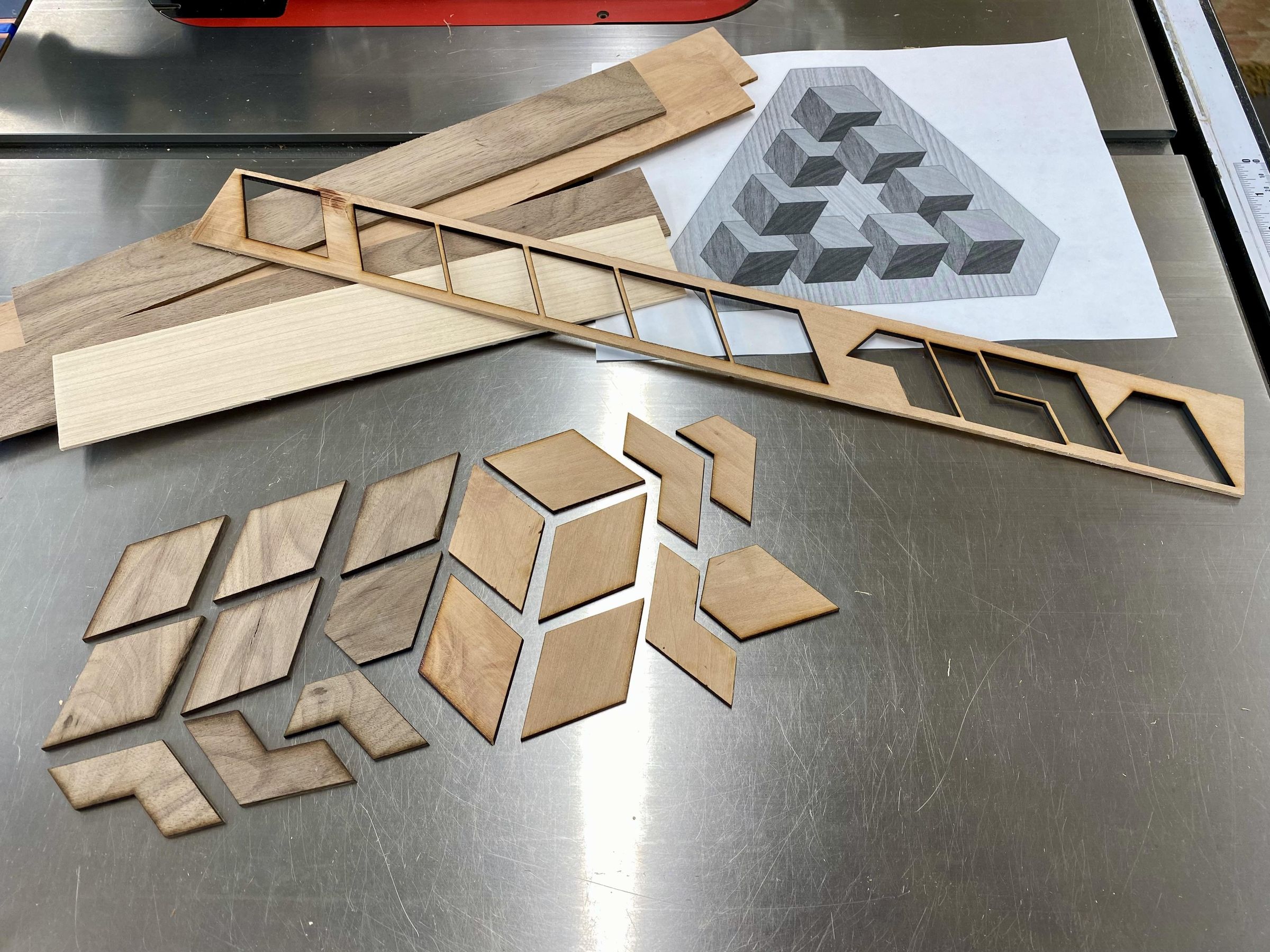 Impossible Triangle Wood Art : 4 Steps (with Pictures) - Instructables