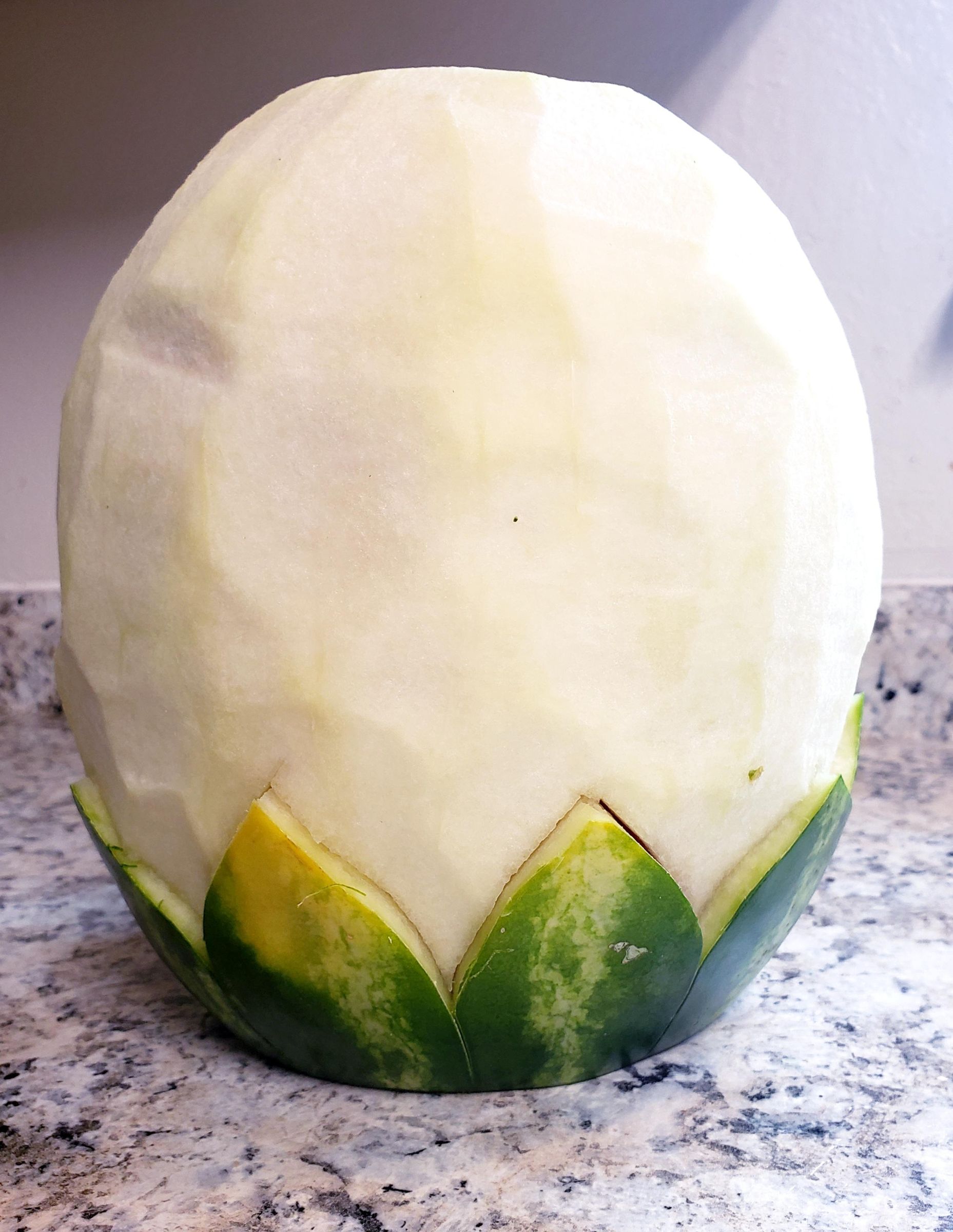 Watermelon Lotus Flower Carving! : 17 Steps (with Pictures) - Instructables