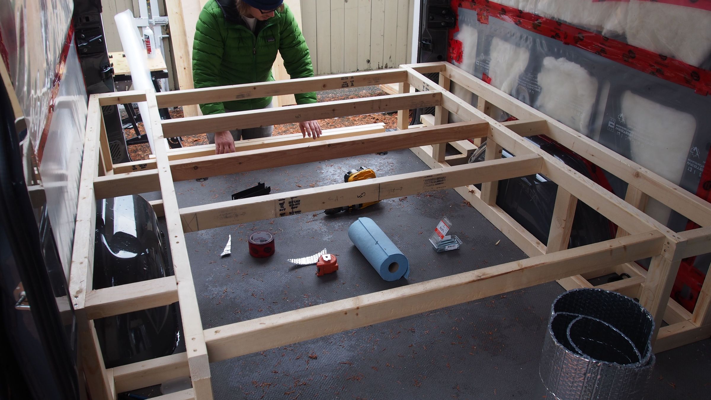 Storage Platform for the Back of Your Camper Van : 9 Steps (with ...