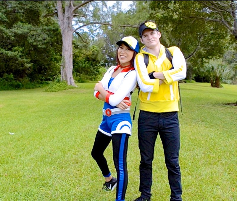 Pokemon Trainer Costume Girl