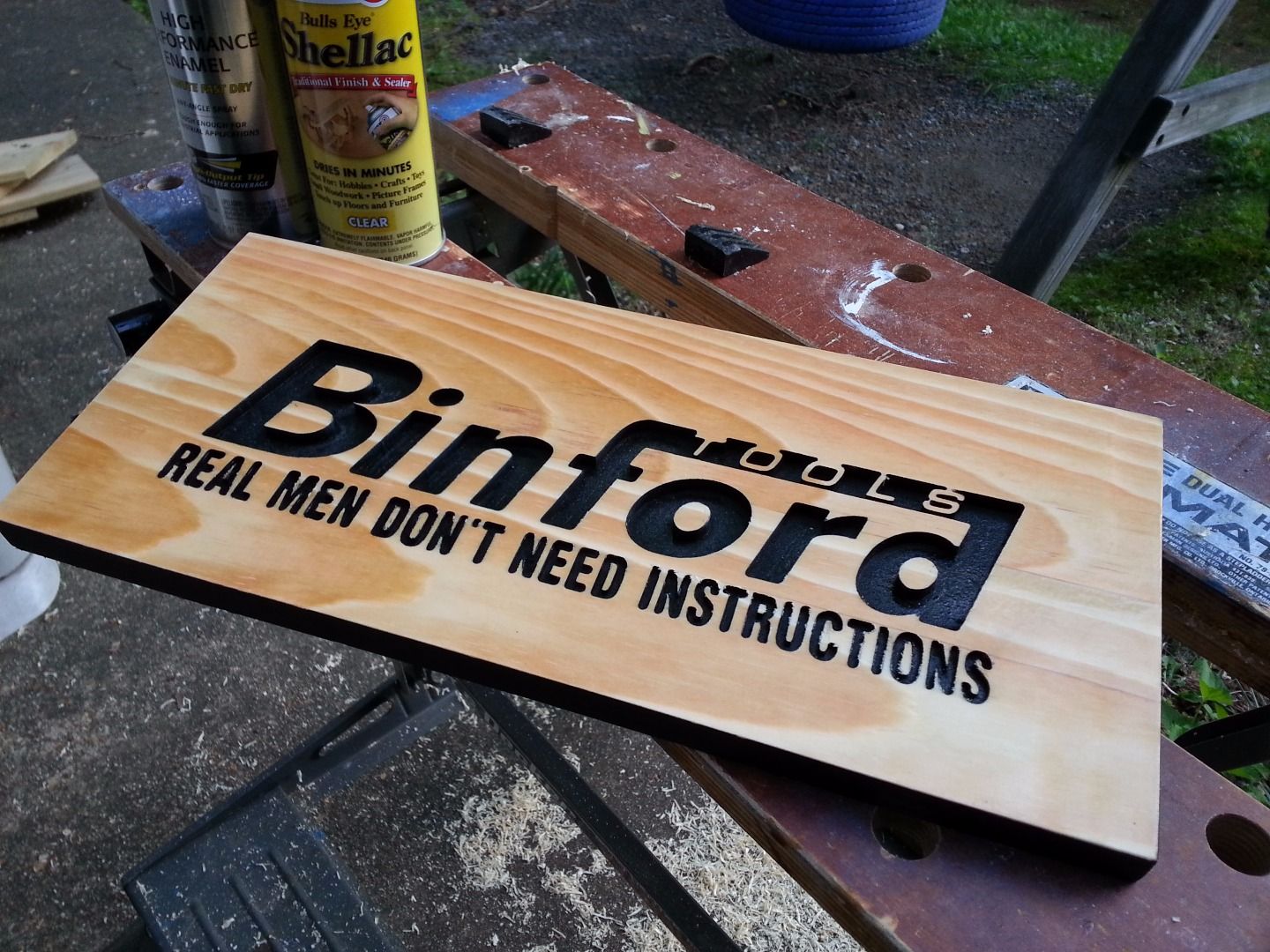 Making a Binford Tools Sign - Instructables