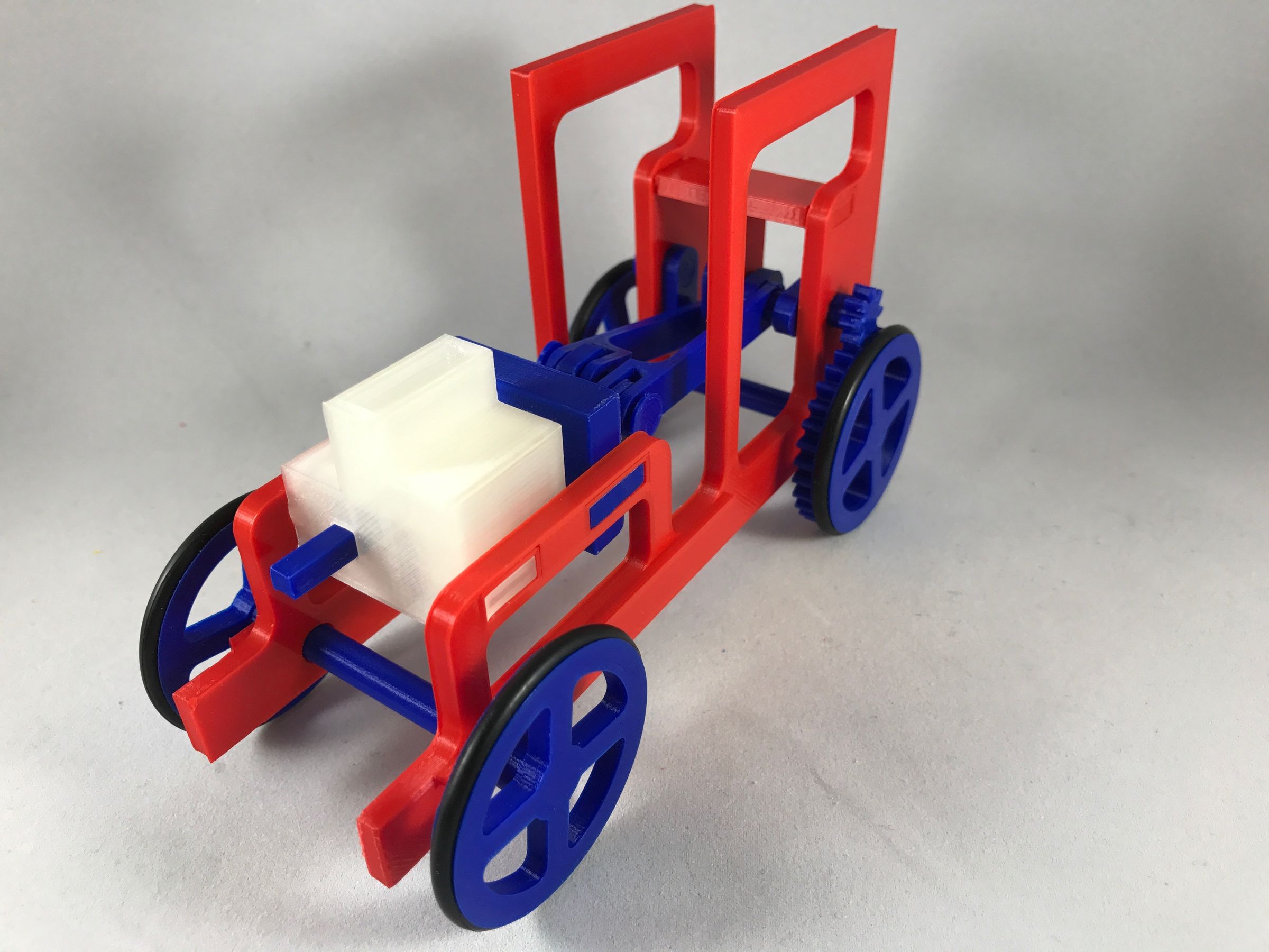 Balloon Powered Single Cylinder Air Engine Toy Train : 5 Steps (with ...