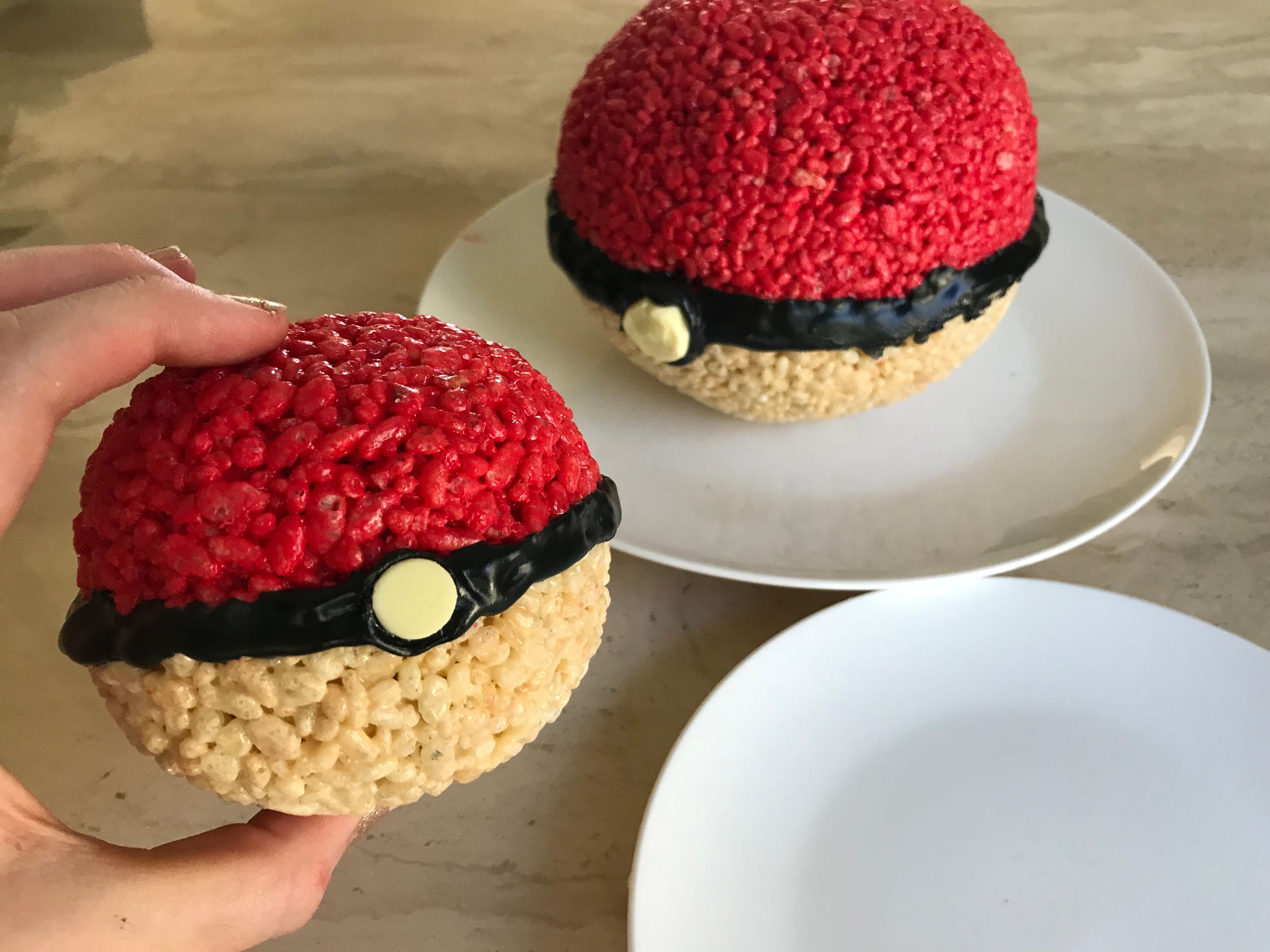 Poke-pumpkins / Pokemon Rice Crispy Ball : 8 Steps (with Pictures ...