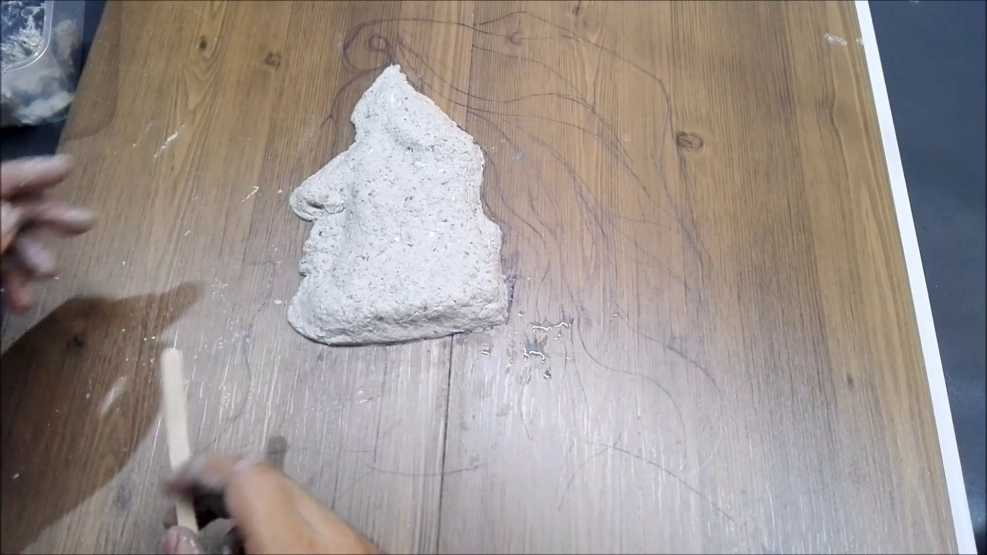 DIY Paper Mache Sculpture Like Stone Carving : 4 Steps (with Pictures ...
