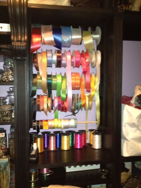 Custom Ribbon Organizer for Closet Craft Room - Instructables
