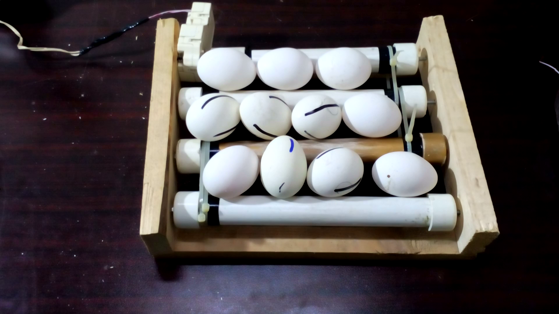 How to Make Automatic Rotating Egg Tray From PVC and Wood : 5 Steps ...