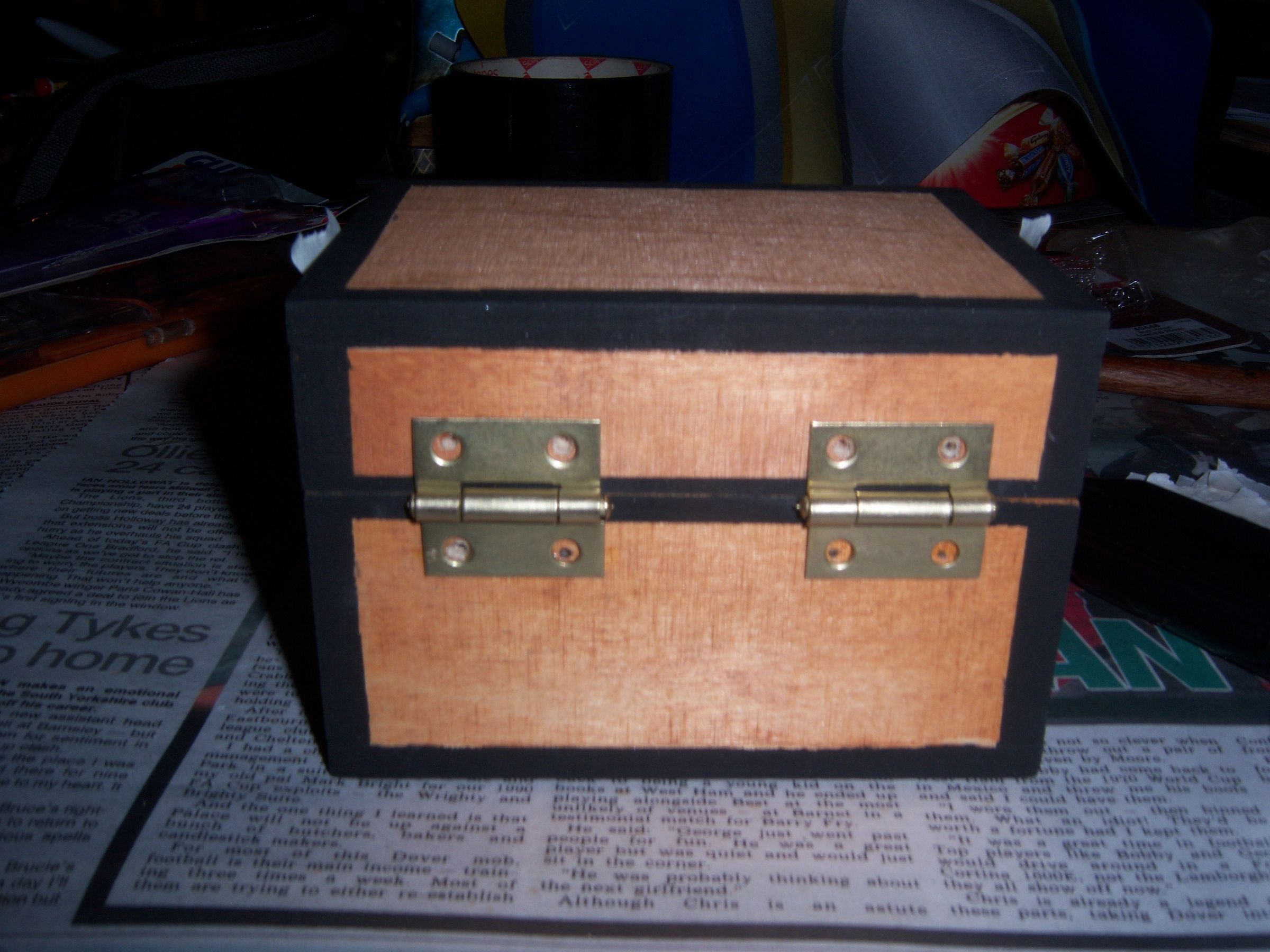 Wooden Minecraft Chest : 10 Steps - Instructables
