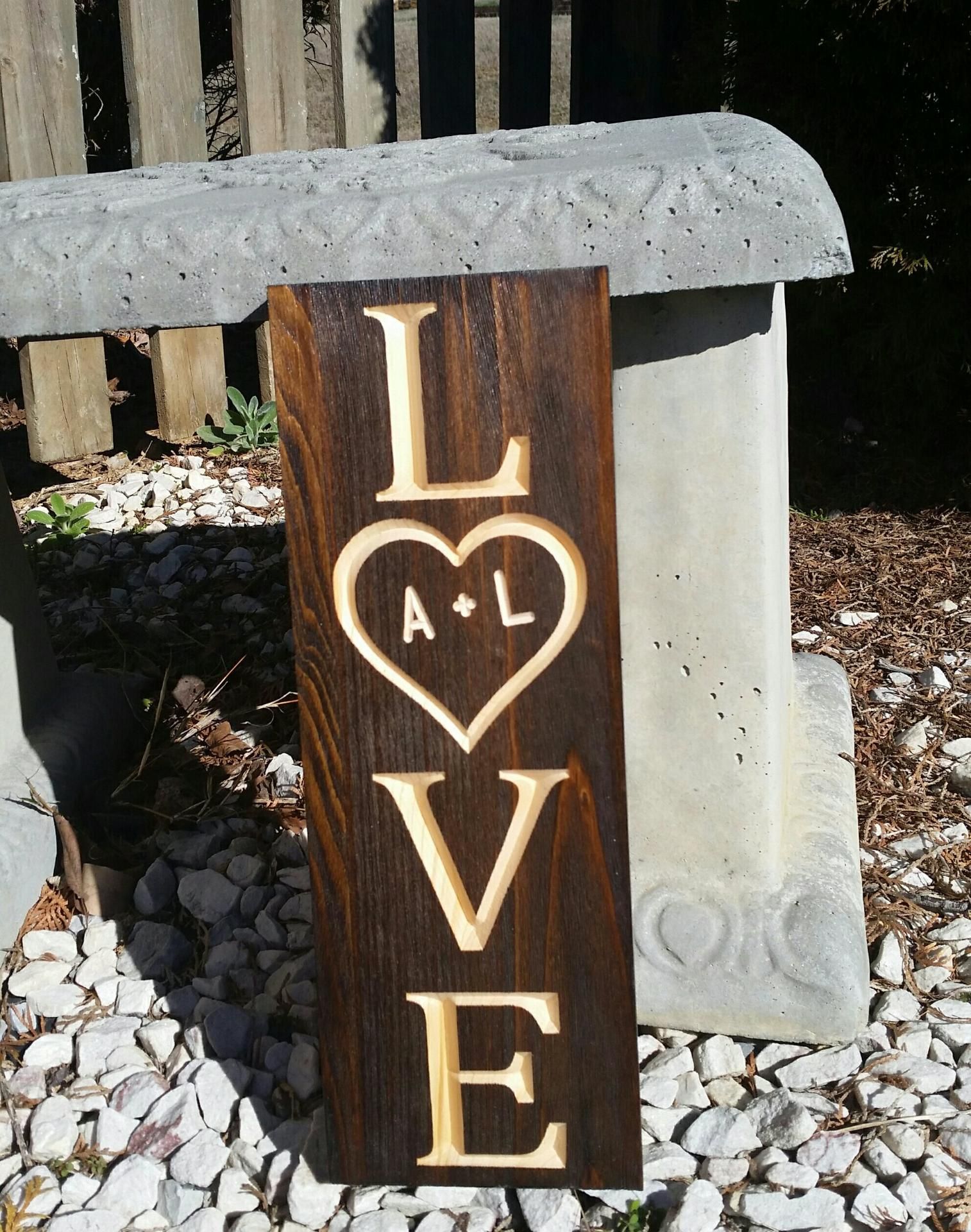 CNC Love Sign : 6 Steps (with Pictures) - Instructables