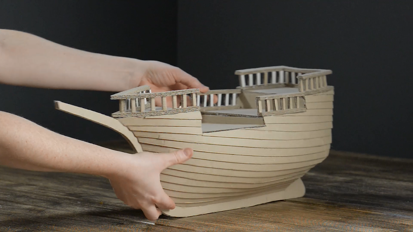 DIY Cardboard Pirate Ship : 8 Steps (with Pictures) - Instructables