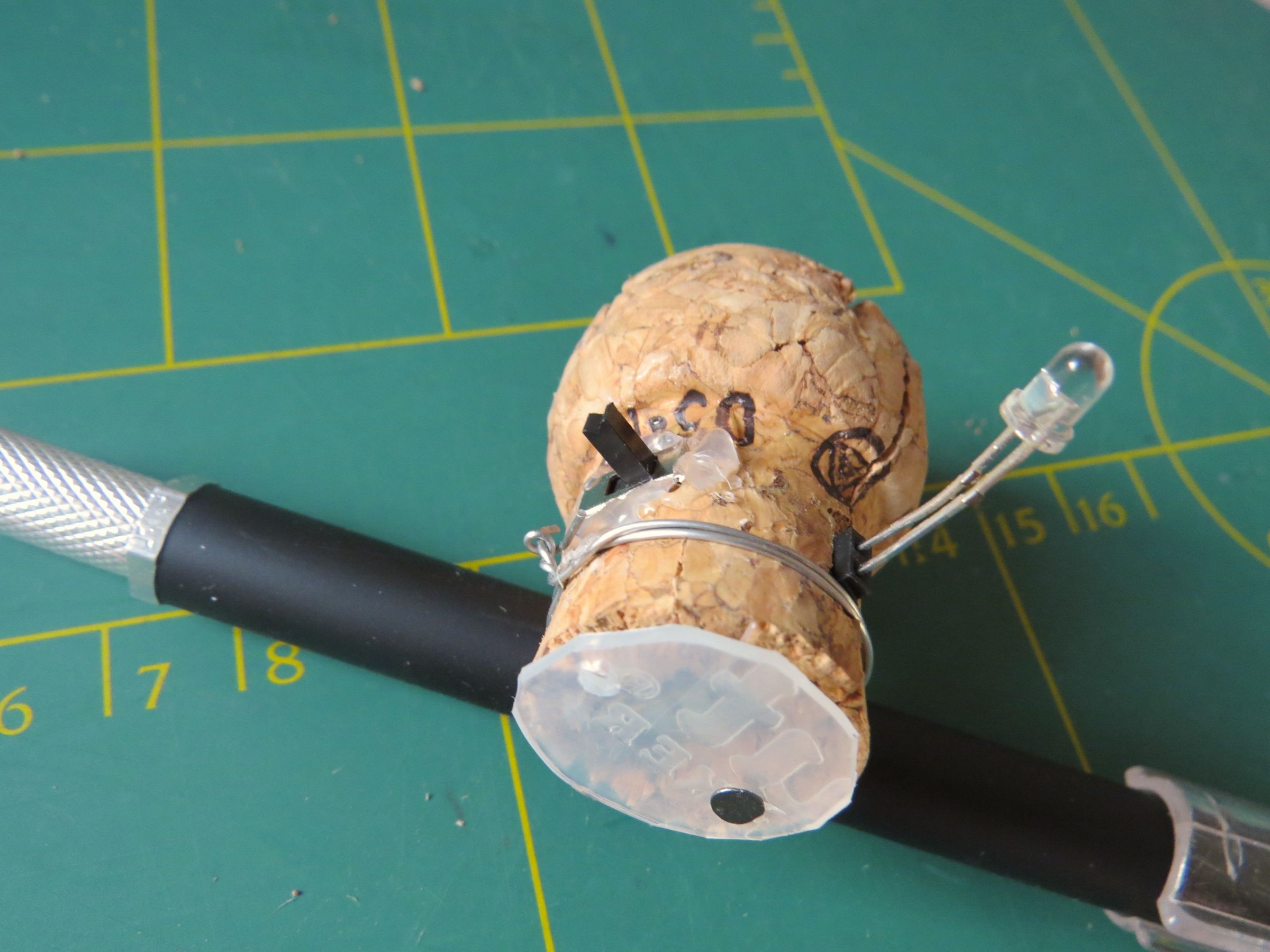 Champagne Cork Yoda : 9 Steps (with Pictures) - Instructables