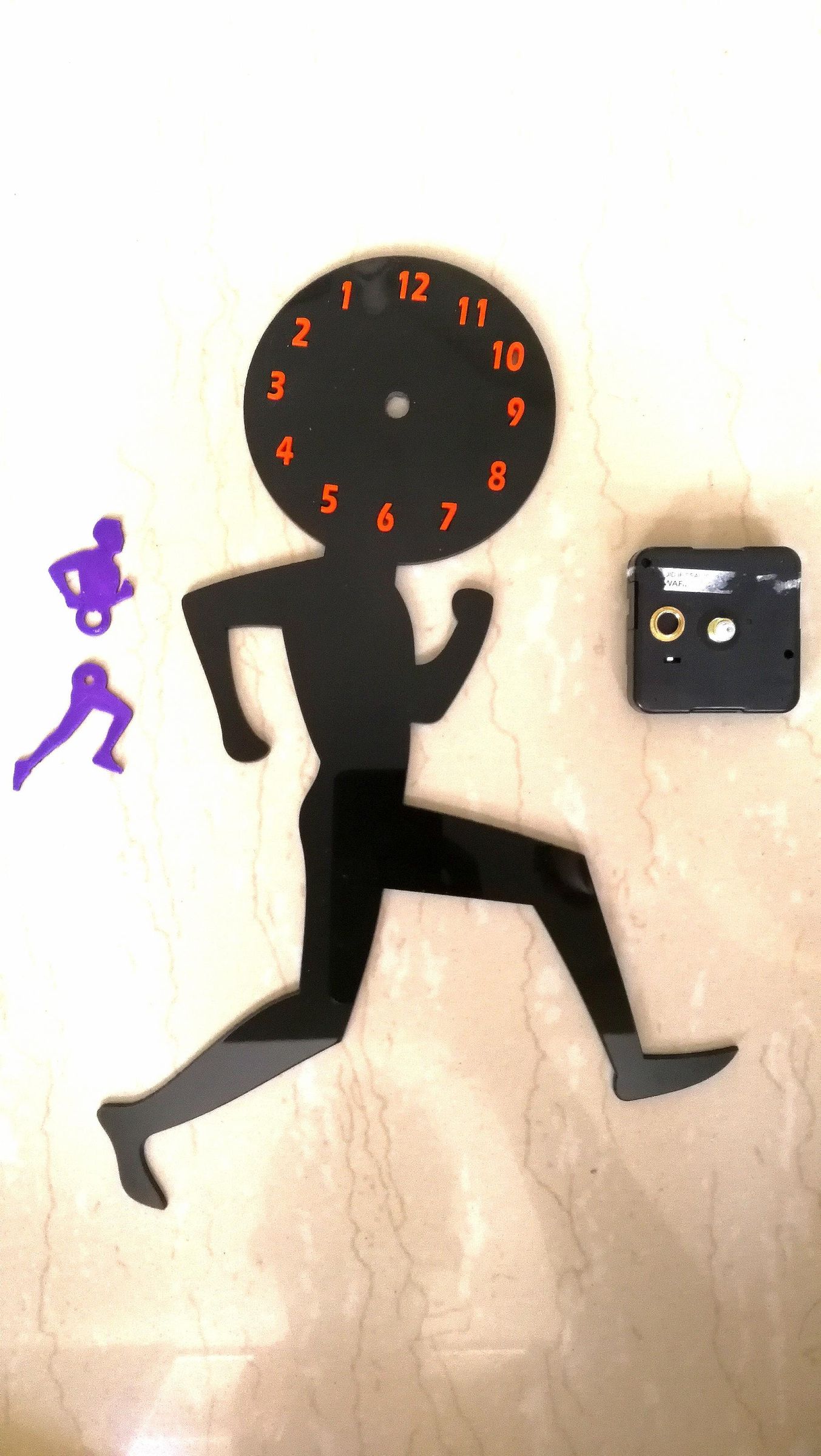 Running Man Reverse Clock : 5 Steps (with Pictures) - Instructables