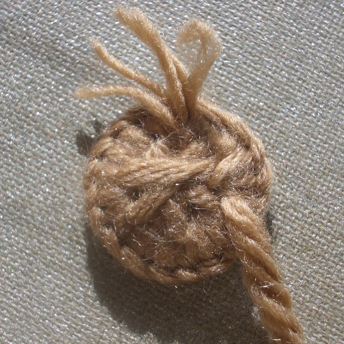 Buttons From Yarn and Washers : 4 Steps (with Pictures) - Instructables
