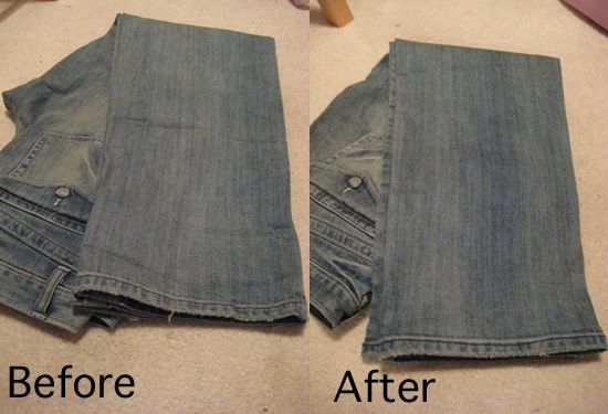 Awesome Jean Shortening Technique : 5 Steps (with Pictures) - Instructables
