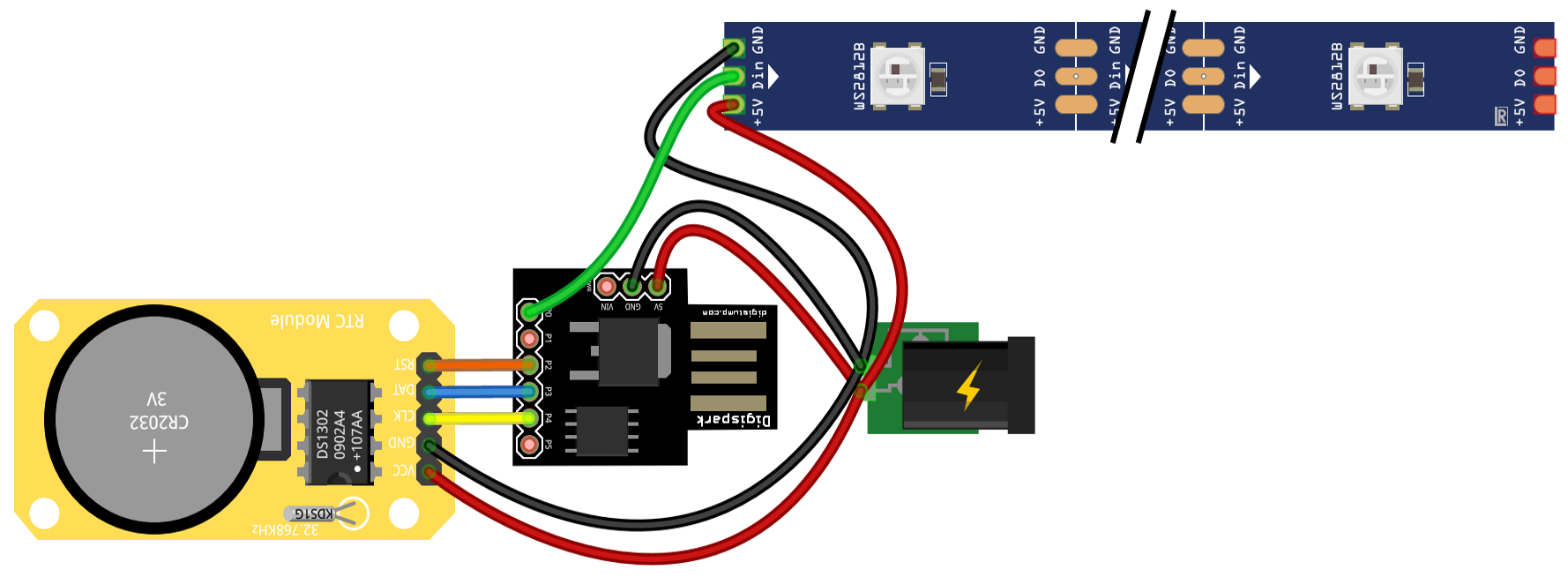 A Linear Binary Clock : 6 Steps (with Pictures) - Instructables