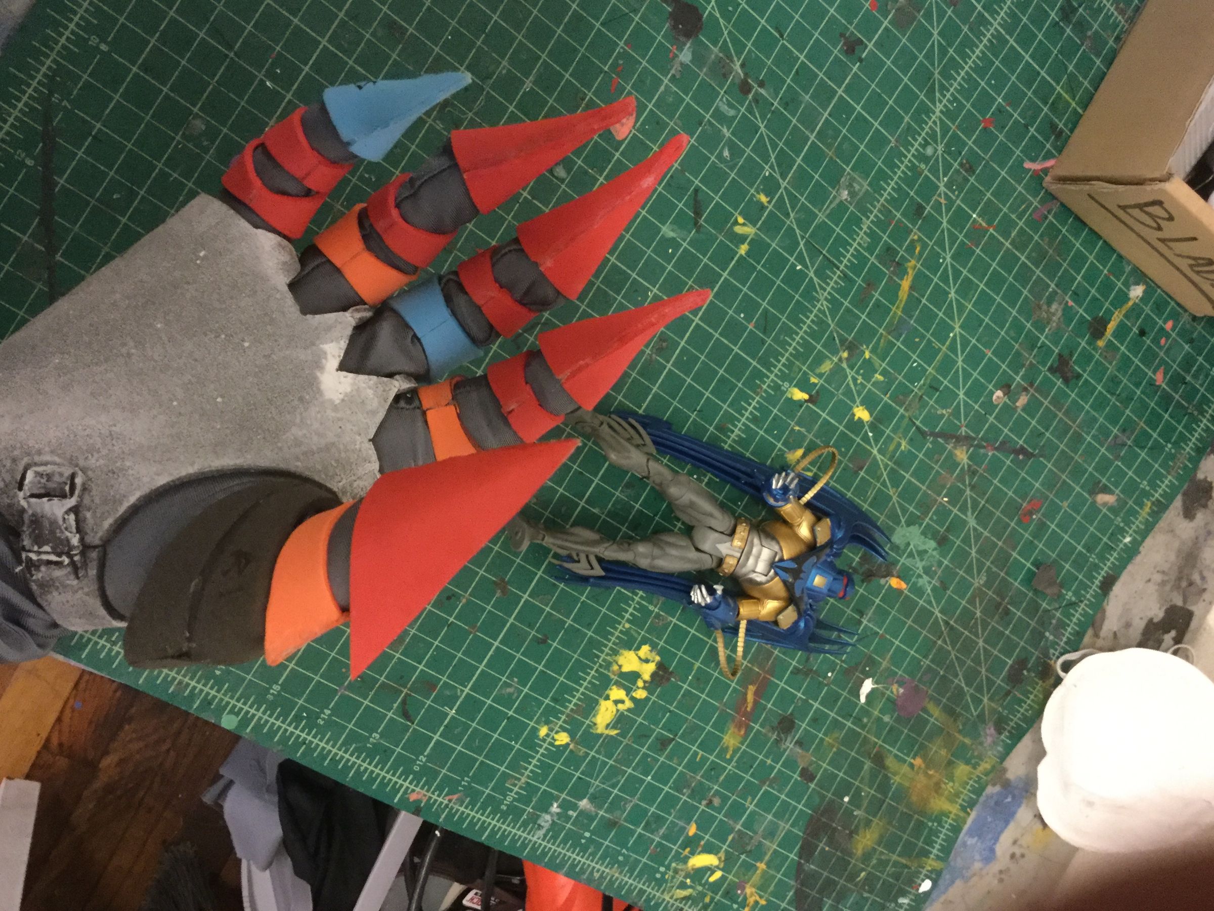 How to Create a DC: "Azrael Batman" Costume : 14 Steps (with Pictures ...