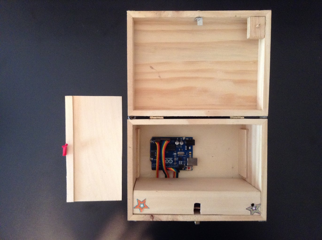 Arduino Knock Knock Treasure Box 10 Steps Instructables