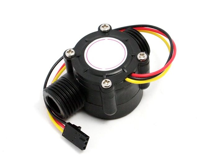 How to Use Water Flow Sensor - Arduino Tutorial : 5 Steps (with ...