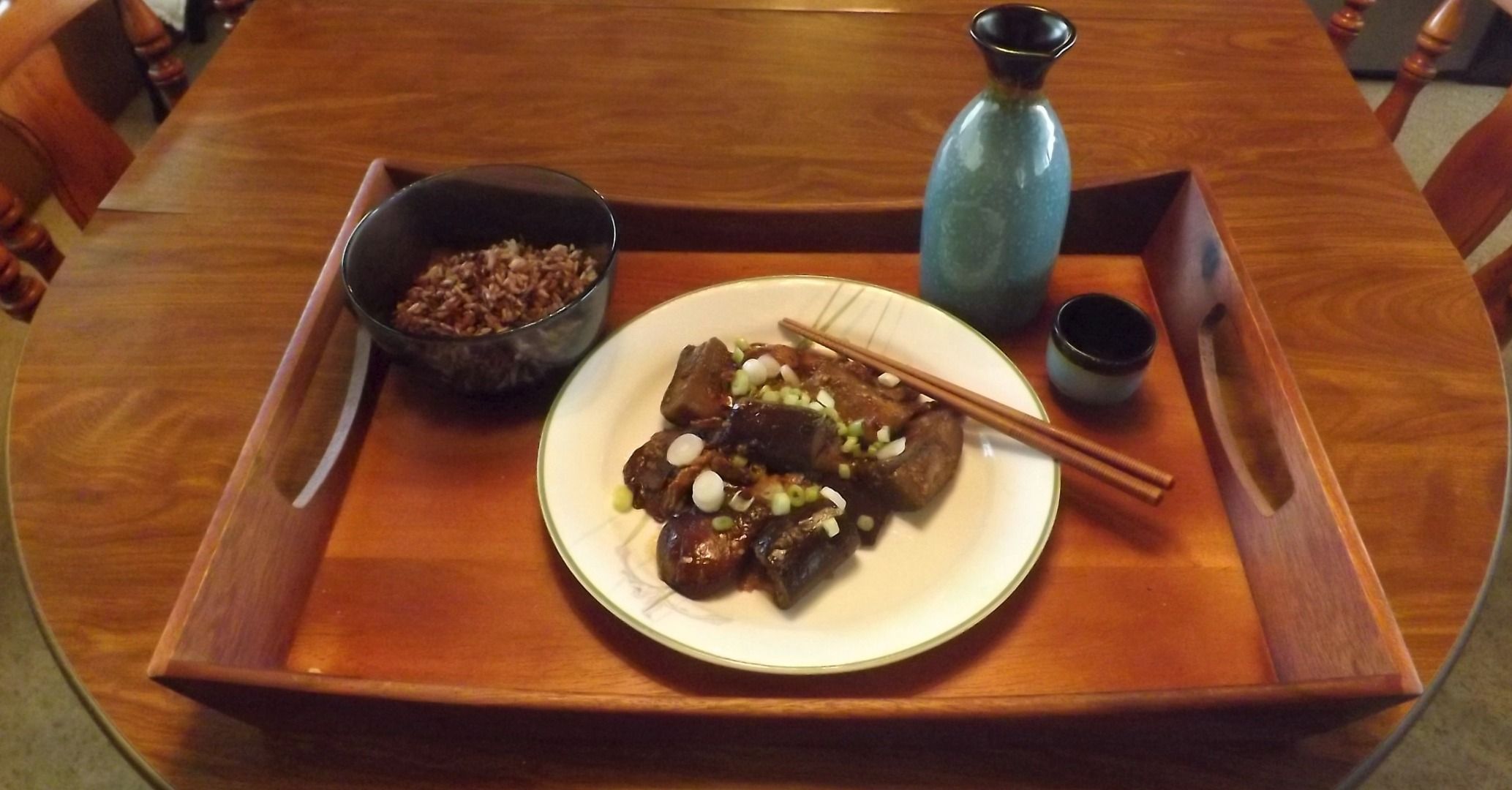 SPICY GARLIC EGGPLANT WITH SHIITAKE MUSHROOMS (Yǔ Xiānggū Yú Xiāng ...
