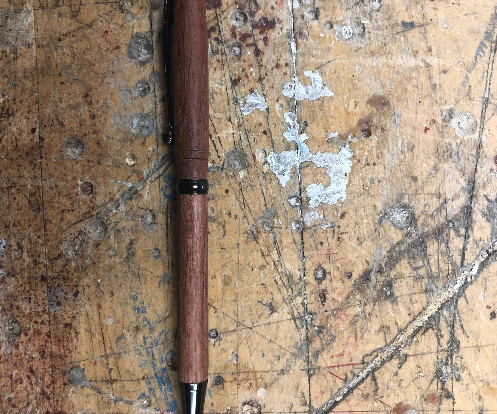 How to Make a Wooden Pen on a Lathe : 8 Steps - Instructables