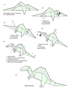 Origami Jurassic Park : 7 Steps - Instructables