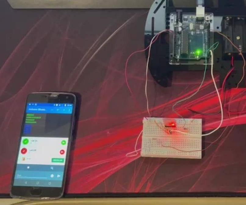 Ligar E Desligar Um LED Com O Módulo Bluetooth : 6 Steps - Instructables