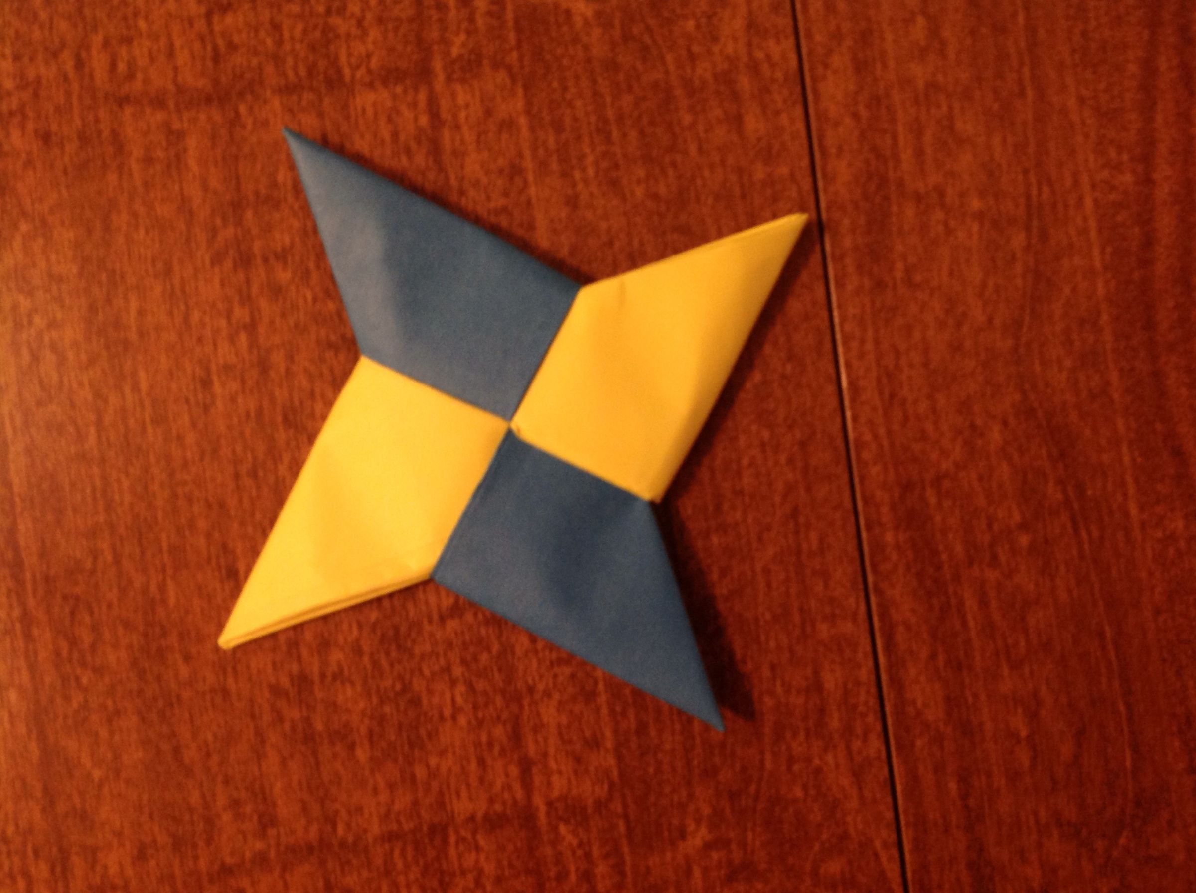2 Sided Ninja Star : 9 Steps - Instructables
