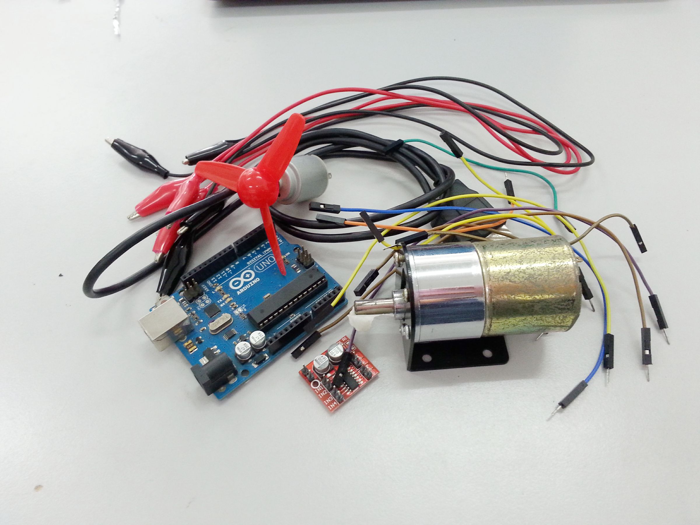 Tutorial for Arduino Mini DC Motor Driver Dual H-Bridge PWM Control ...