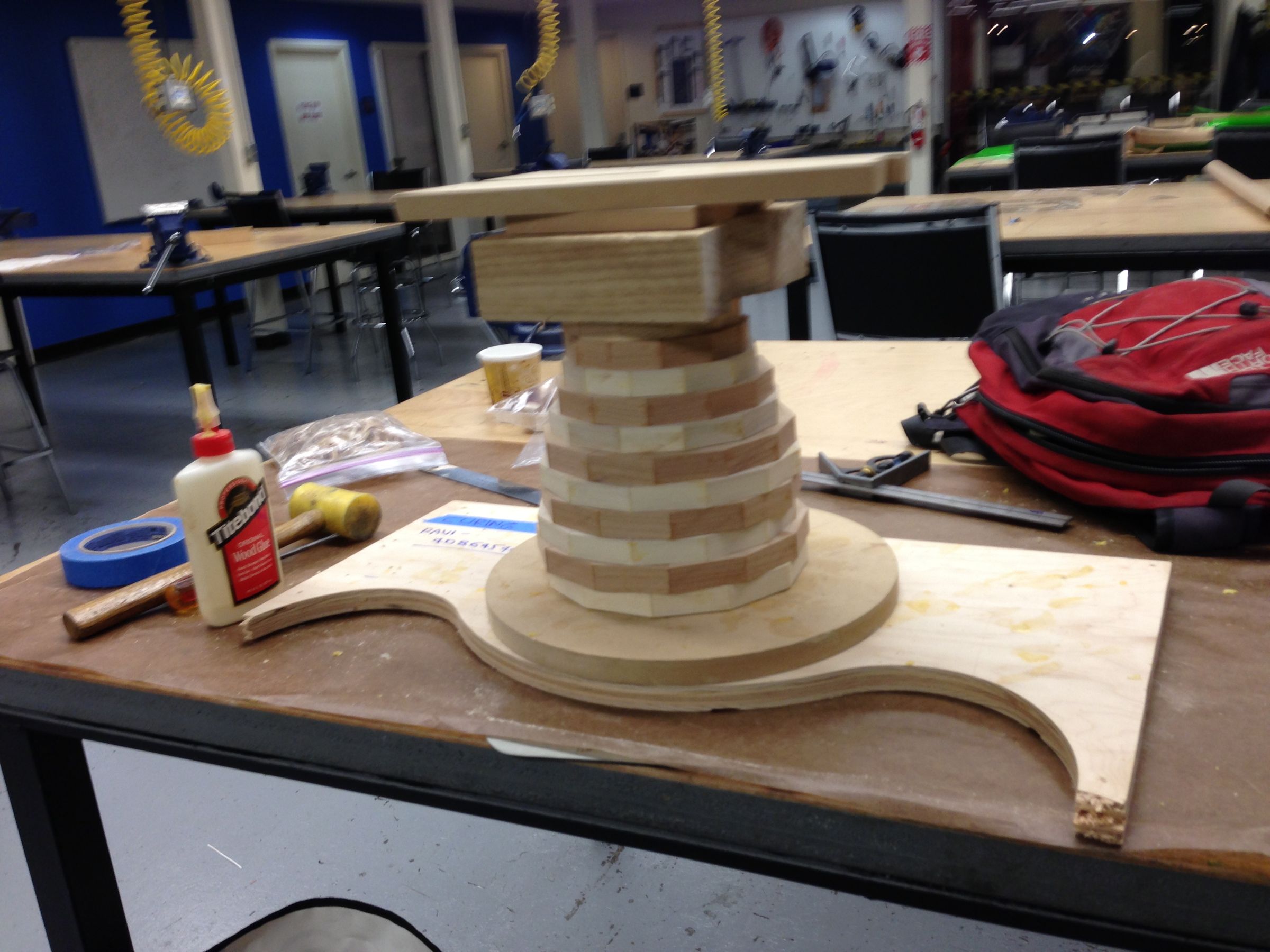 Making of a Segmented Vase - I Made It at TechShop : 7 Steps (with ...