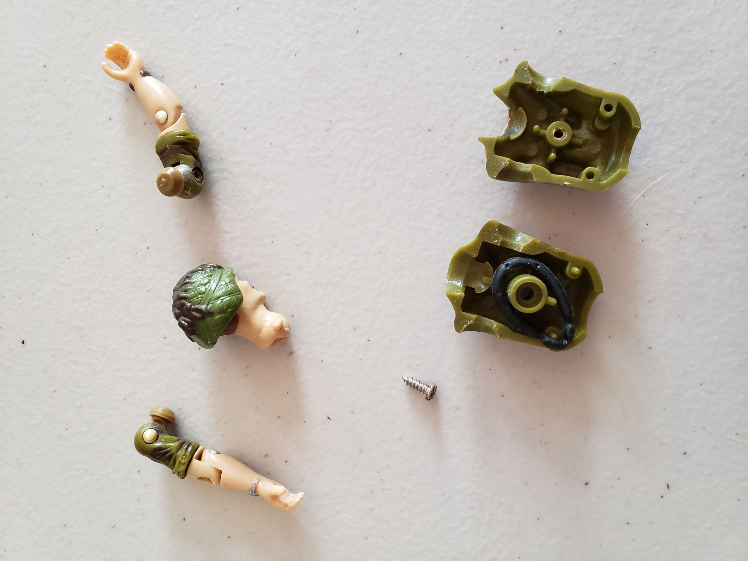 Fix Your Action Figure Repair to Put Legs Back On : 11 Steps (with ...
