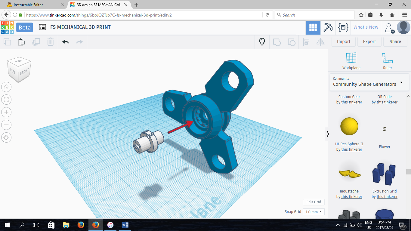 Forever Spinner - Tinkercad 3D Printed : 11 Steps (with Pictures ...