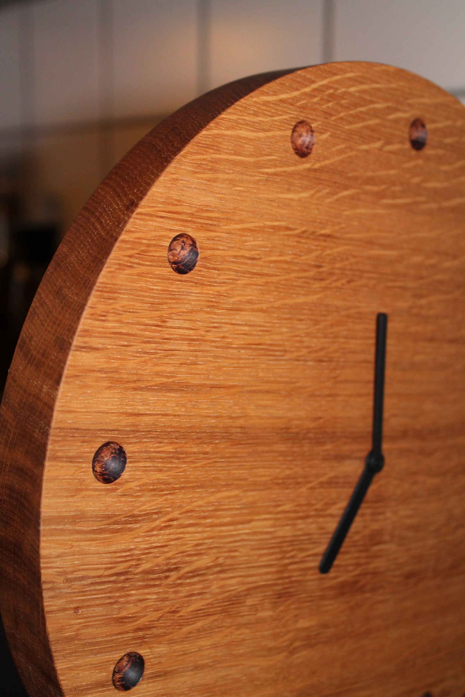 Oak Clock Made With Router (with Pictures) - Instructables