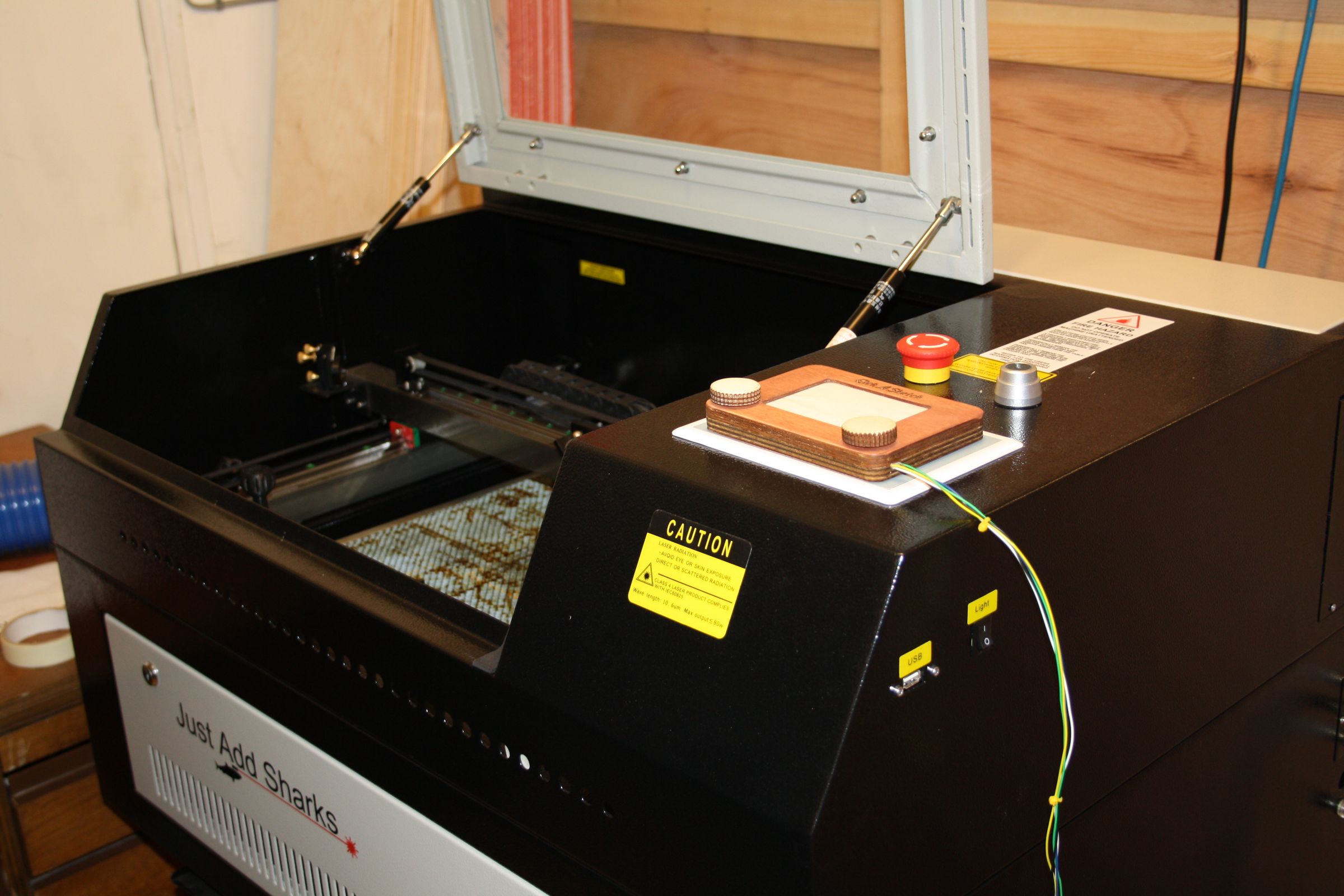 Arduino Based Etch a Sketch Laser Cutter. : 4 Steps (with Pictures ...