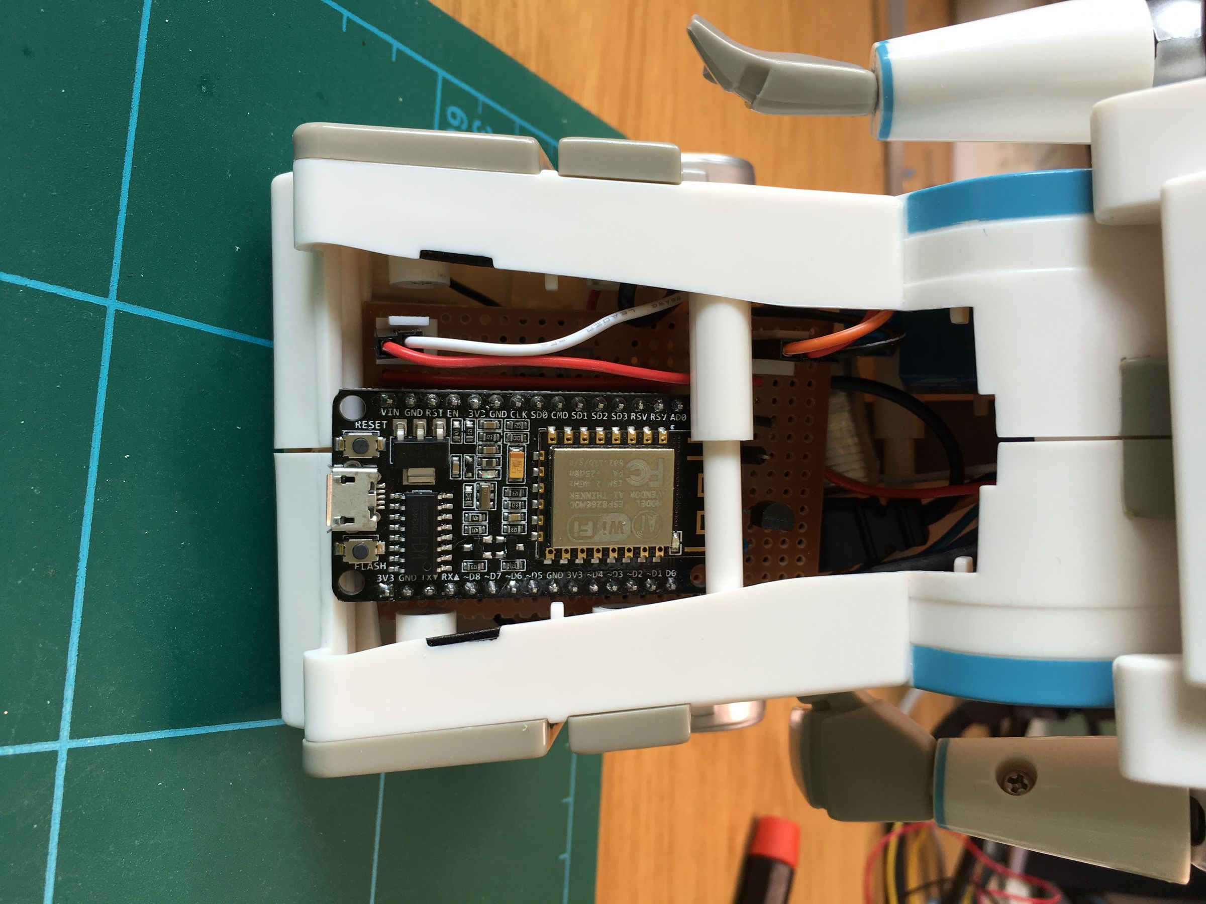 ESP8266 + Confused.com Brian Toy Robot : 8 Steps (with Pictures ...