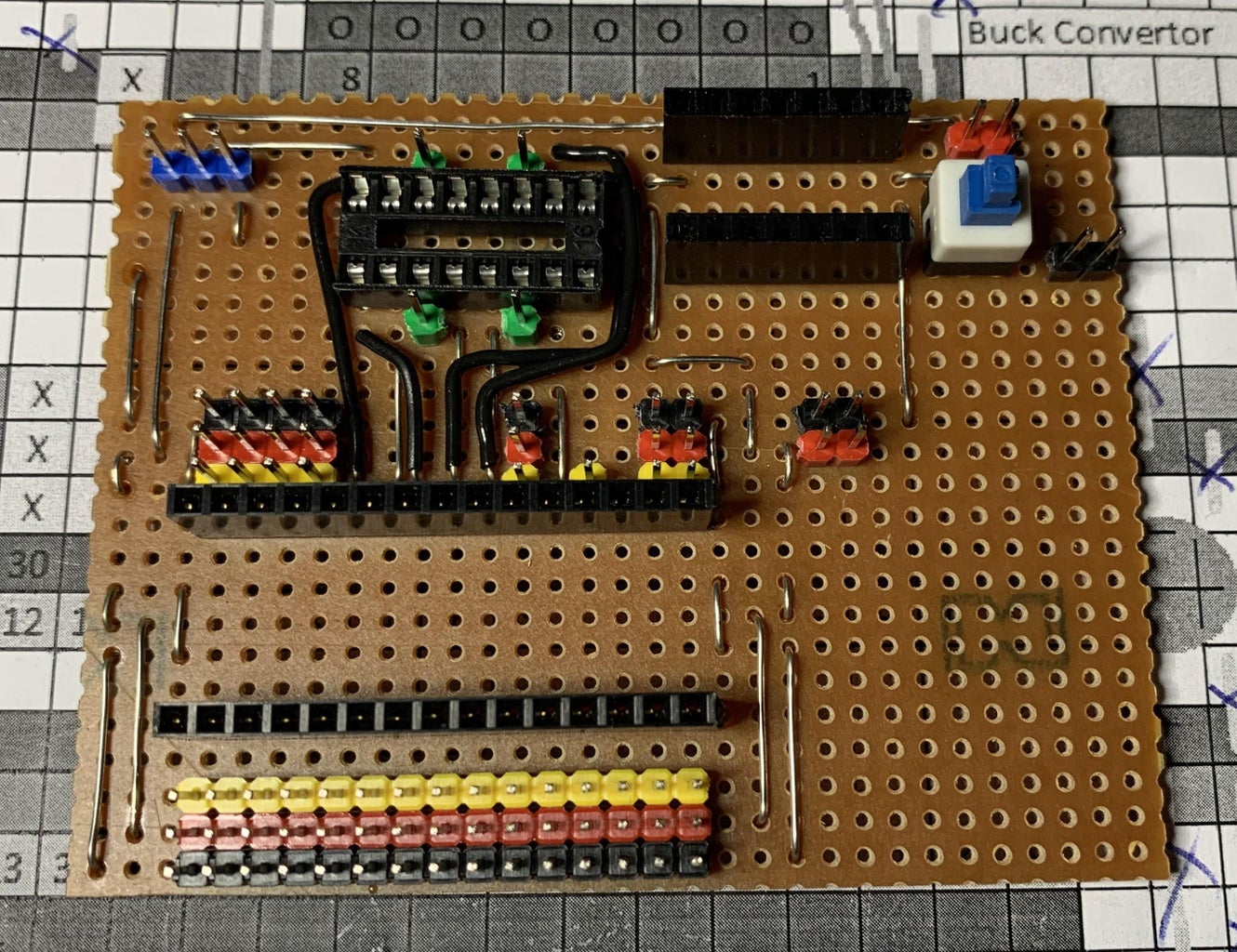 Arduino Nano Robot Controller Board For L0cost Robots Built On Matrix Or Strip Board 11 Steps
