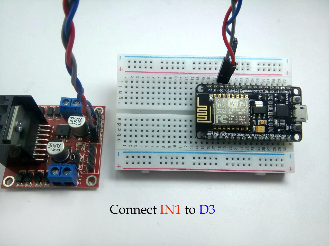 Interface L298N Using NodeMCU : 6 Steps (with Pictures) - Instructables