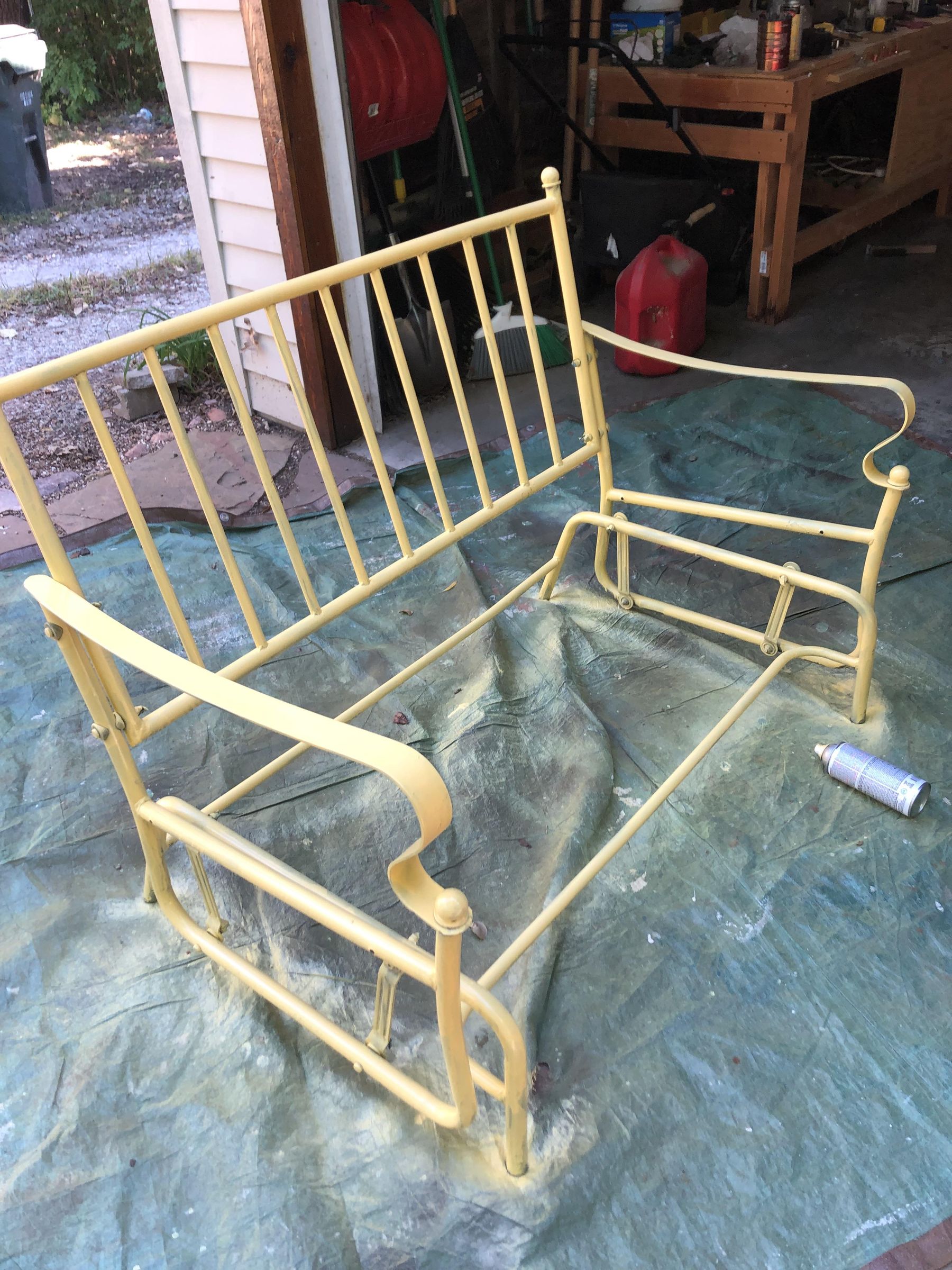 Refurbished Vintage Glider : 3 Steps - Instructables